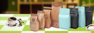 Dimension of coffee bags 50g, 100g, 200g, 250g, 12oz, 16oz, 500g and ...