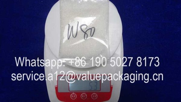 Package dimension of 50 grams sugar pillow pouch sachet roll – Bruce Dou