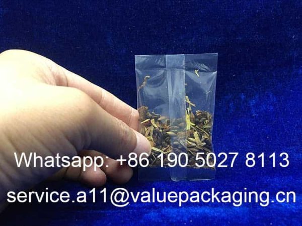 Packaging dimension of 5 grams herbal tea sachet bag – Bruce Dou