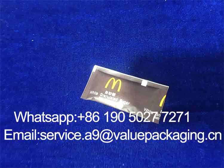 What's the package dimension of 10 grams sugar paper sachet bag ...